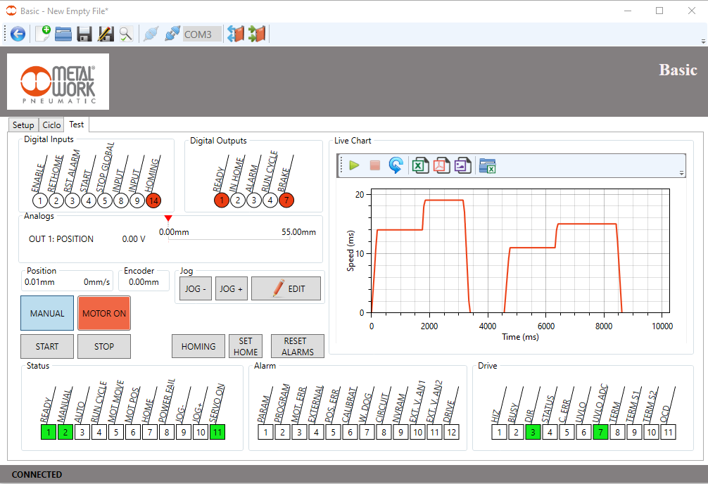 Metal Work e.drive BASIC new features | Metal Work
