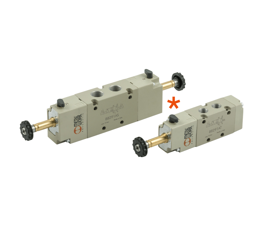 Solenoid Valves Series 70 with hand lever operator | Metal Work